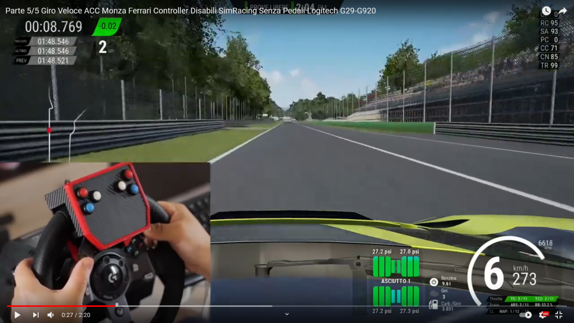 FLY BOX Controller for People with Disabilities with Levers Simracing ...