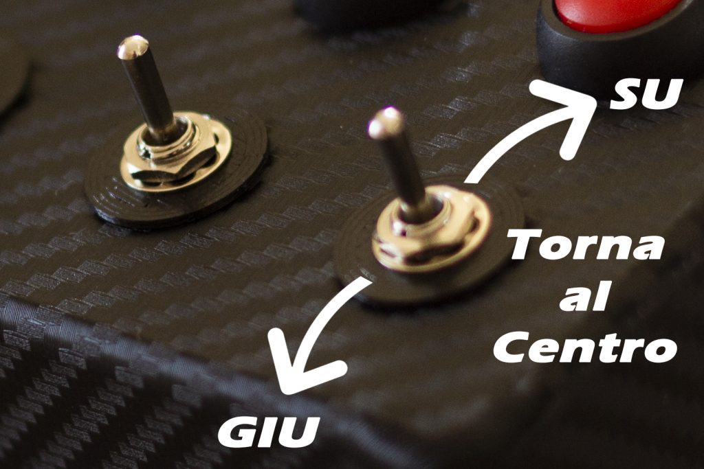 Button Box Flight Simulator DCS Control Panel 20 Buttons 4 Toggle ...