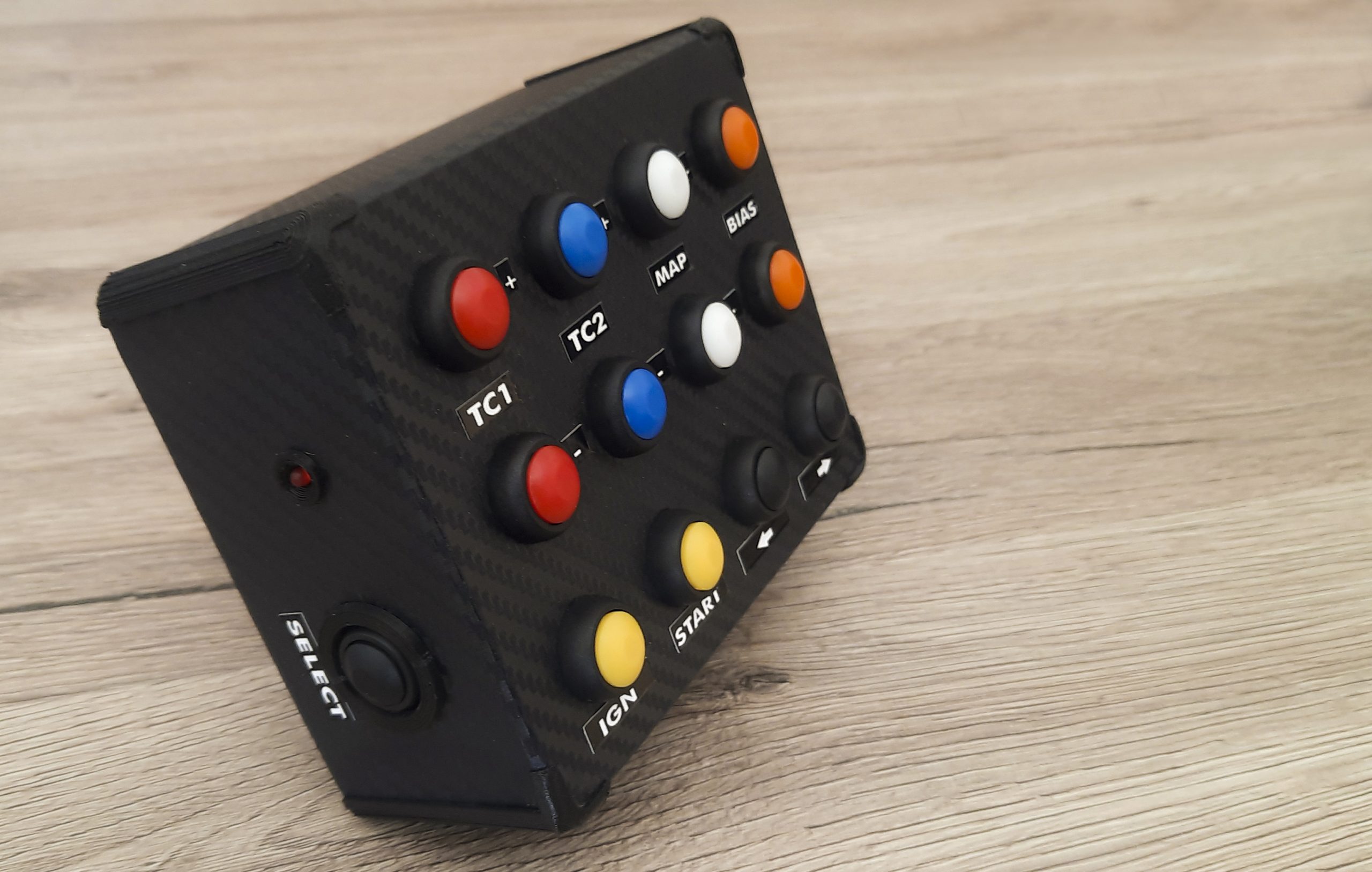 Button Box XBOX Play Station Sim Racing PS4 PS5 Console Stickers 12Butt ...