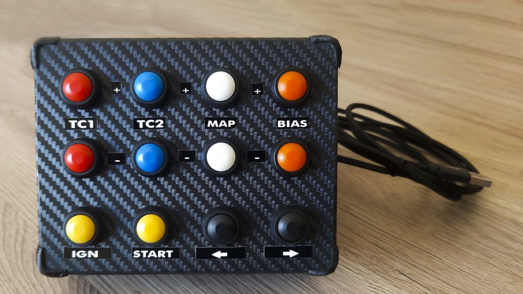 Button Box XBOX Play Station Sim Racing PS4 PS5 Console Stickers 12Butt ...